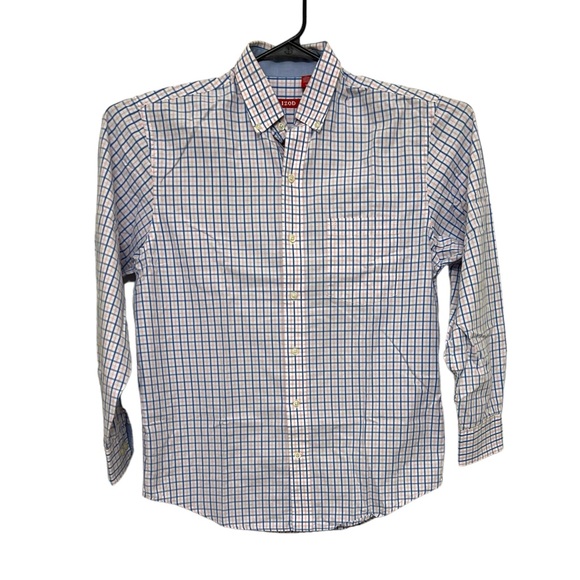Izod | Shirts | Izod Stripe Long Sleeve Dress Shirt Mens Sz M | Poshmark